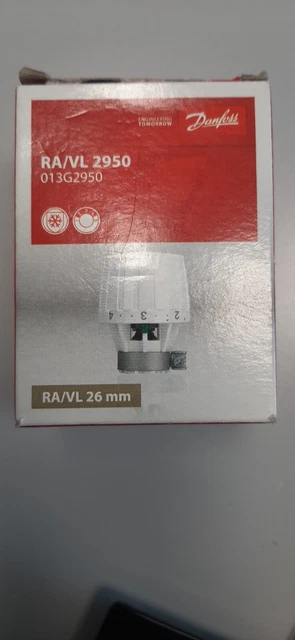 TESTINA TERMOSTATICA DANFOSS RA/VL 2950 EUR 22,00 - PicClick IT