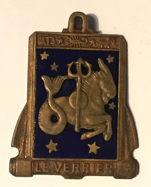 INSIGNE EMAILLE @ Marine @ Fregate Meteo Le Verrier @ Indochine ...