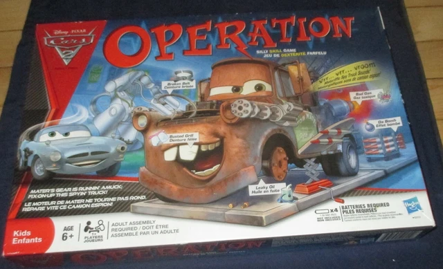 CARS 2 OPERATION 2011 Board Game Replacement Pieces $3.99 - PicClick CA
