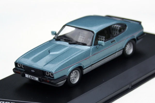 FORD CAPRI III 2.8 Injection Bj. 1978-1986, Bleu Métallisé, Modèle de ...
