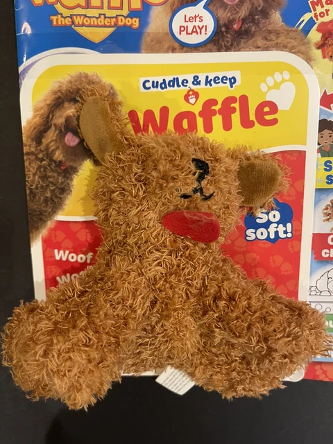 CBEEBIES SPECIAL MAGAZINE #194 2025 Waffle the Wonder Dog +Cuddle toy £ ...
