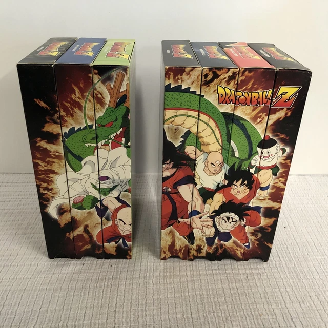 DRAGON BALL Z Saiyan Conflict Saga VHS Partial Box Set DBZ Tape Vol. 1 ...