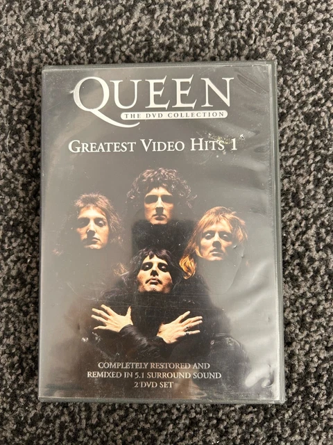 QUEEN GREATEST VIDEO Hits I Double Disc Dvd Used Very Good Condition £5 ...