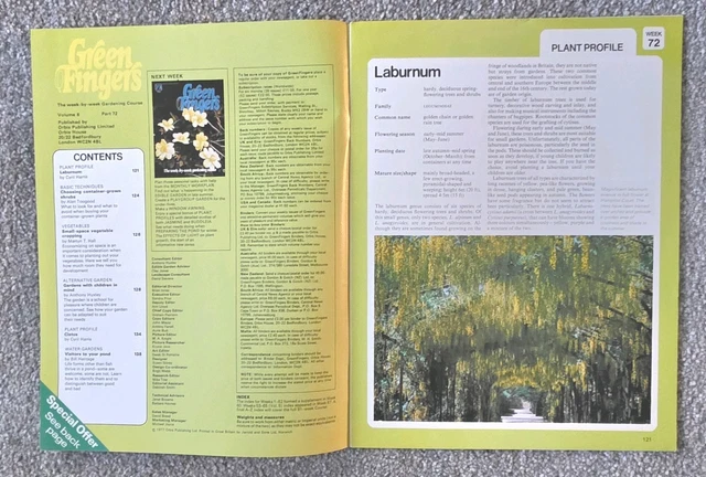 VINTAGE GREEN FINGERS Gardening Magazine - Volume 6 - Part 72 - Issued ...