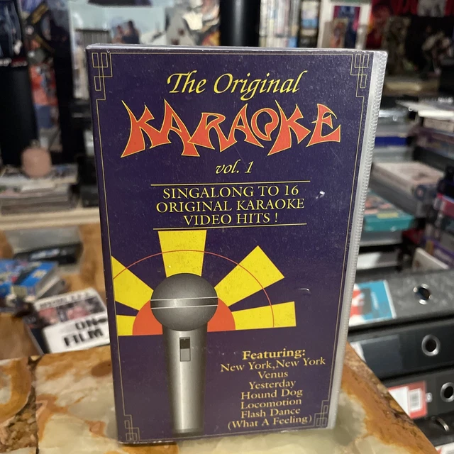 VHS VIDEO THE ORIGINAL Karaoke Volume 1 £8.00 - PicClick UK