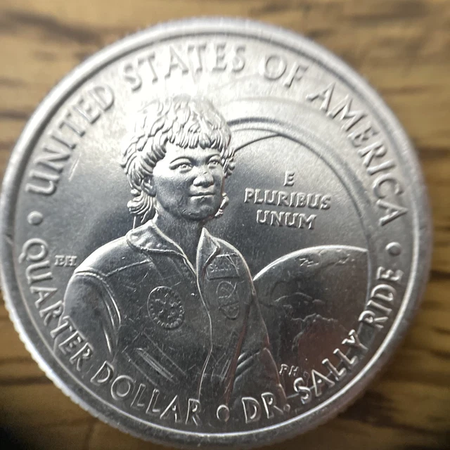 2022-P DR. SALLY Ride Quarter Reverse Major Die Clash Errore in ...