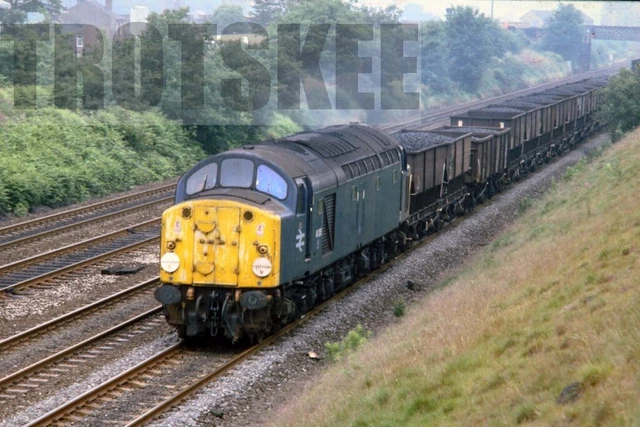 35MM SLIDE BR British Railways Diesel Loco Class 40 40055 Heaton Lodge ...