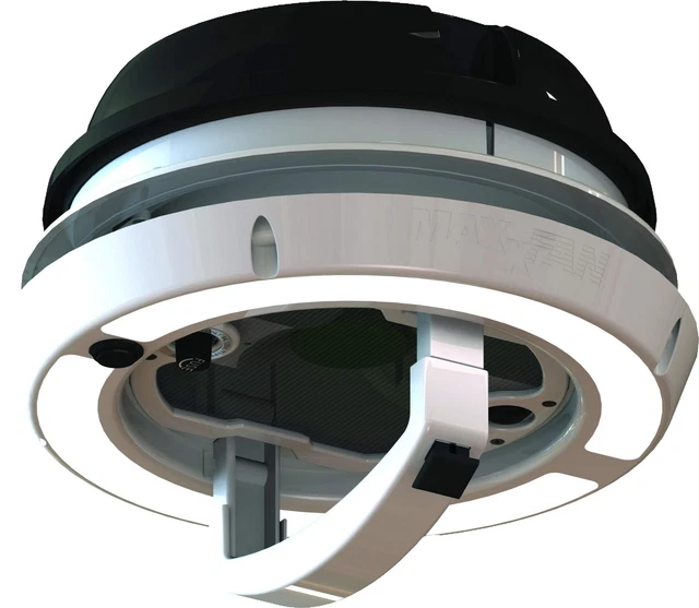 Maxx Air Ventilateur 6” Diamètre Dôme Maxxfan 00 03810b Noir Facile Eur 14426 Picclick Fr