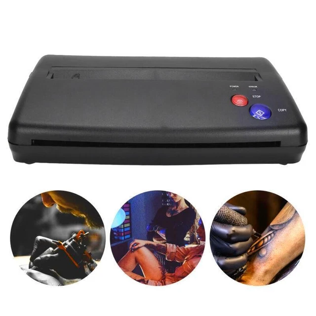 LOT PORTABLE TATTOO Stencil Printer Drawing Thermal Maker Copier ...