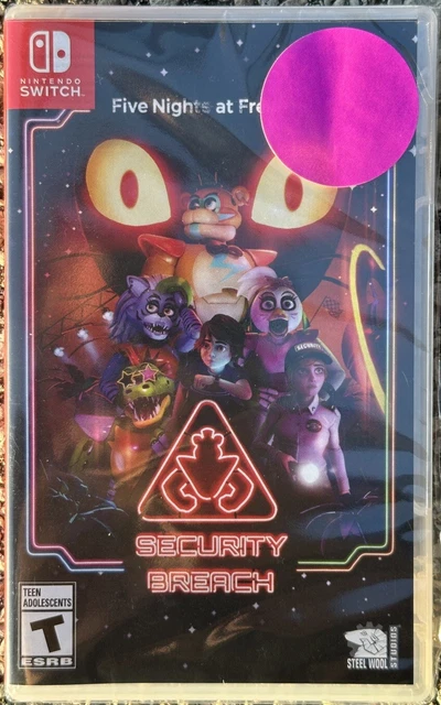 FIVE NIGHTS AT Freddy's: Security Breach - Nintendo Switch £37.72 ...