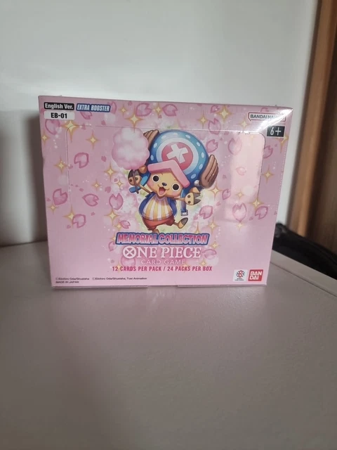 ONE PIECE CARD Game Eb-01 Memorial Collection Box Eng EUR 150,00 ...