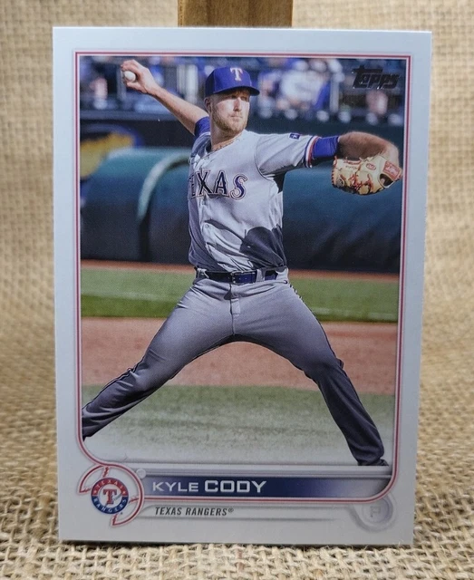 CARTE DE BASEBALL Kyle Cody 2022 Topps Update Series US96 Texas Rangers ...