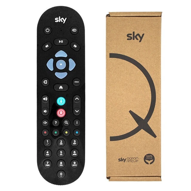 100% GENUINE SKY Q EC201/EC202 with Bluetooth Voice TV Remote Control £ ...