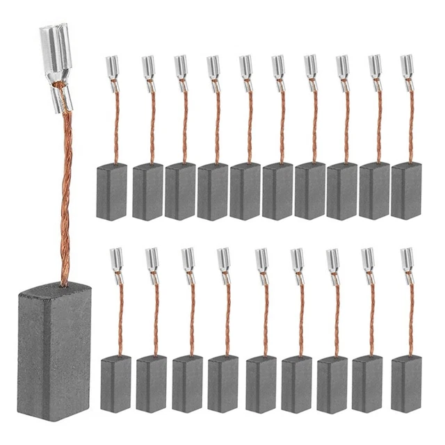 20 PCS CARBON Motor Brushes, Replacement Angle Grinder Brush for ...