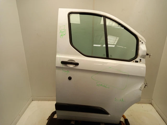 FORD TRANSIT CUSTOM Right Front Door O/S 2012-2019 Frozen White Unknown ...