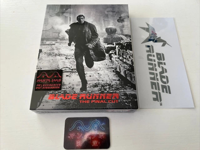 BLADE RUNNER FULL Slip 4K UHD Blu-ray SteelBook Manta Lab Exclusive £ ...