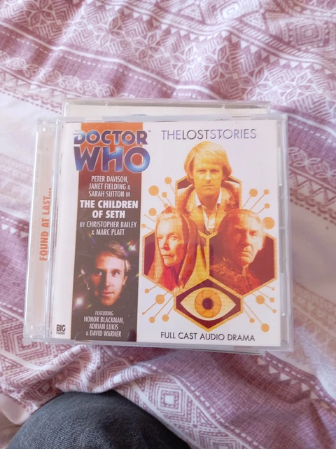 DR DOCTOR WHO The Children of Seth CD Audio Big Finish Lost Stories ...