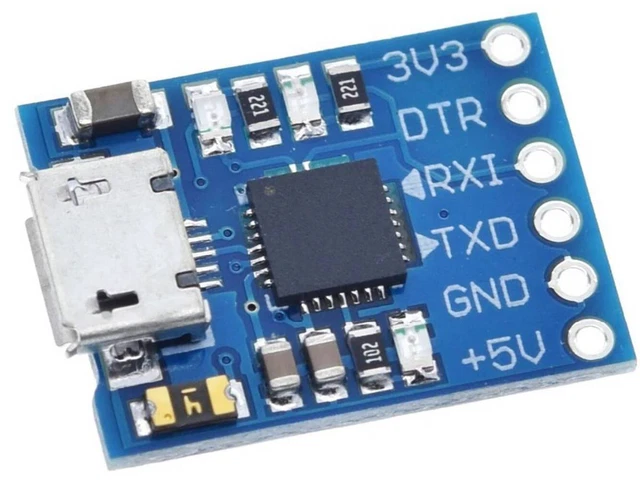 CP2102 USB - UART Bridge TTL Serial Communication Interface 3.3V - 5V ...
