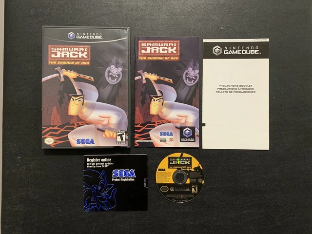 SAMURAI JACK: THE Shadow of Aku (Nintendo GameCube, 2004) CIB Complete ...