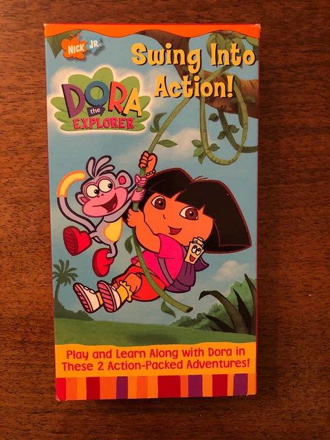 Dora The Explorer Swing Into Action Vhs