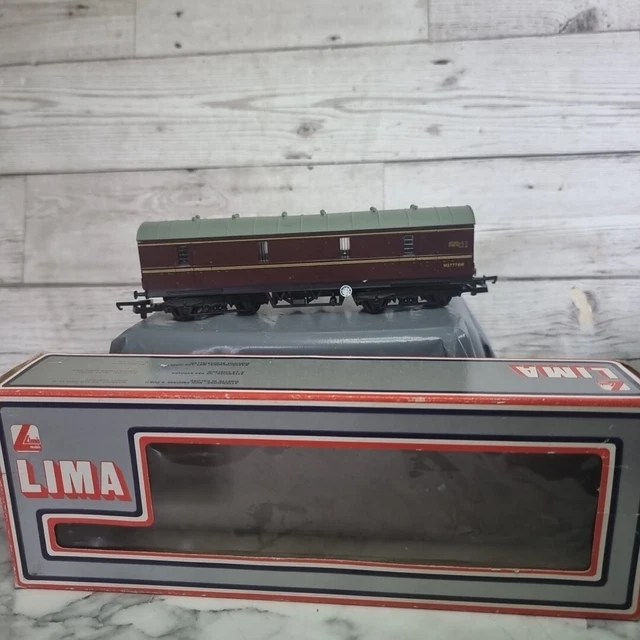LIMA 305371 LMS GUV Bogie Parcel Van Boxed £15.99 - PicClick UK