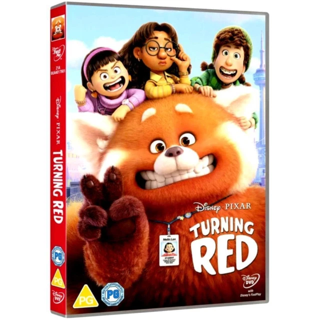 TURNING RED DVD Animation (2022) Maitreyi Ramakrishnan Quality ...