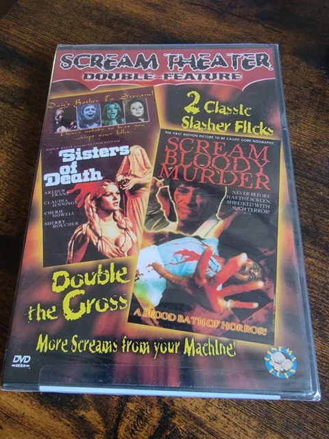 SCREAM THEATER DOUBLE Feature Vol. 1 (DVD, 2004) Sisters Of Death ...