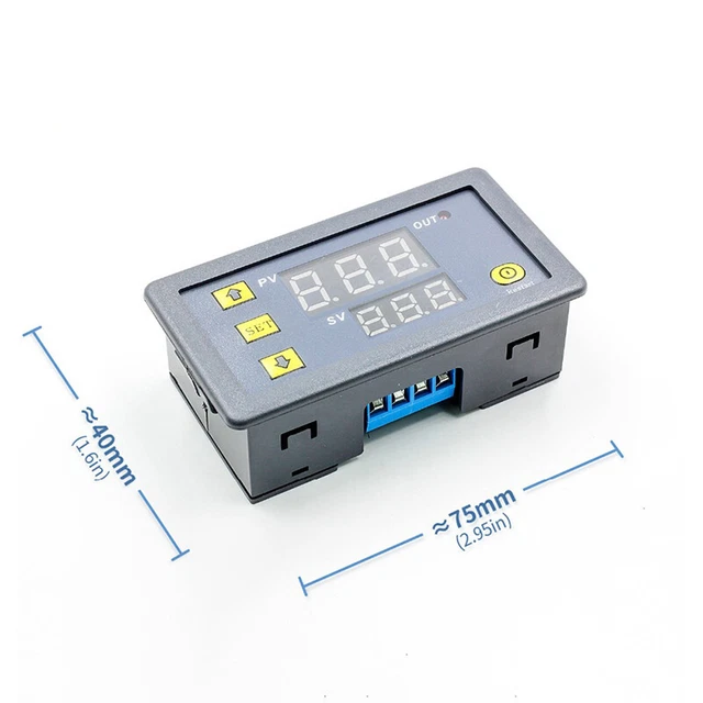 Digital Cycle Timer Delay Relay Board Module Led Display Timing Relay
