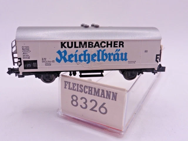 SPUR N / Fleischmann 8326 Bier - Kühlwagen Kulmbacher Reichelbräu / OVP EUR 12,50 - PicClick DE