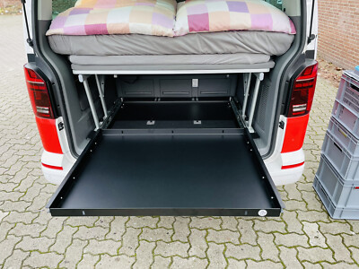 ALUMINUM REAR PULL-OUT VW T5 T6 T6.1 Multivan California Beach ...