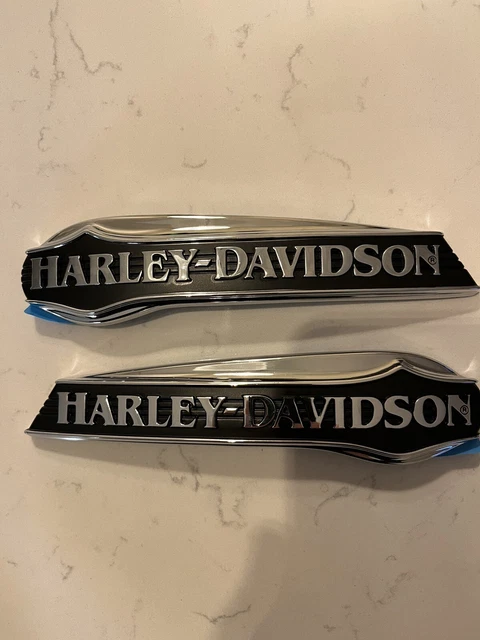GENUINE HARLEY DAVIDSON Fuel Tank Emblems Badges - Softail Touring ...
