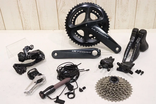 SHIMANO R8000 SERIES ULTEGRA Hydraulic Disc Electronic Di2 2x11s Group ...