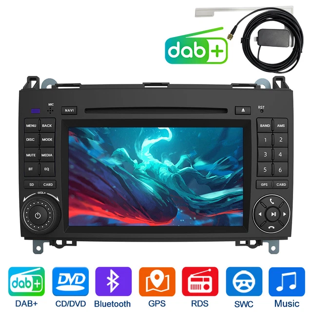 AUTORADIO GPS NAVI Für Mercedes Benz A/B Klasse Sprinter Viano Vito W639 CD\DVD EUR 189,99 ...