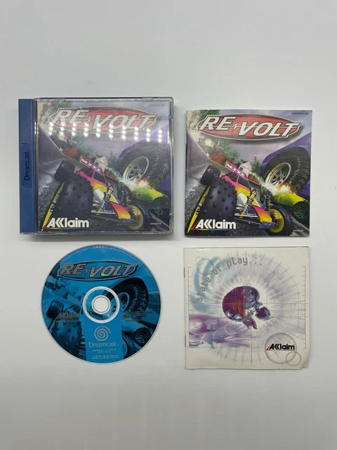 REVOLT SEGA DREAMCAST Game + Manual PAL 05A4 EUR 29,34 - PicClick FR