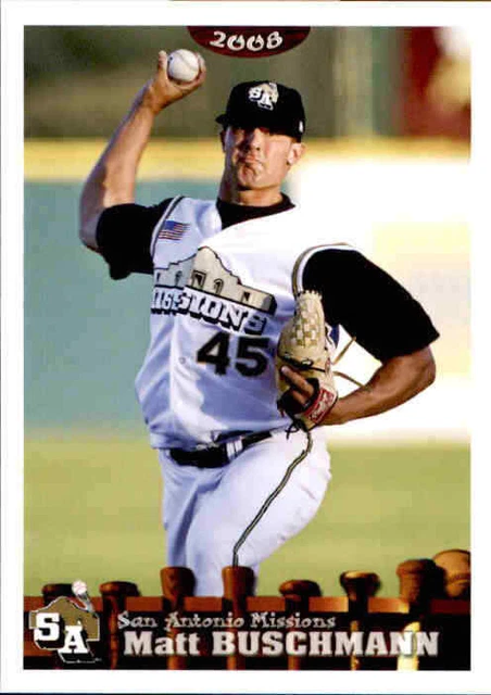 2008 SAN ANTONIO Missions Grandstand 18 Matt Buschmann Wildwood ...