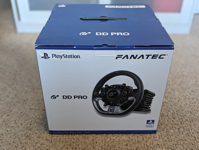 FANATEC GRAN TURISMO DD Pro Upgraded with Pedals, Boost Kit 180, and ...
