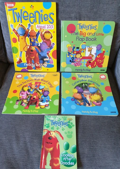 THE TWEENIES BOOK Bundle x5 Annual 2001, Big & Little Flap Book, £9.99 ...