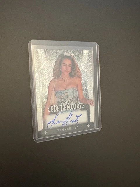 LEAF POP CENTURY 2025 Sommer Ray Auto /15 Autograph EUR 20,00 - PicClick DE