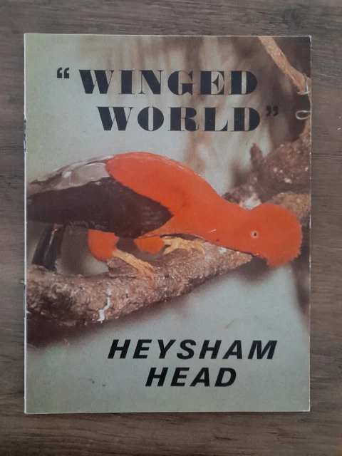 WINGED WORLD HEYSHAM Head zoo guide VERY RARE/HISTORIC/COLLECTORS ITEM ...
