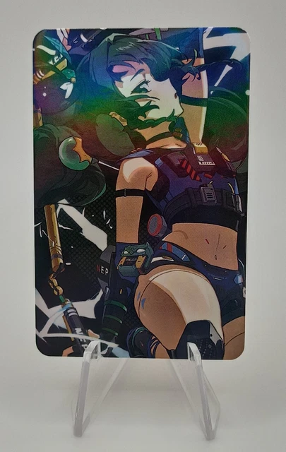 CARTE ZENLESS ZONE Zero ZZZ Qingyi Anime Manga Girl Holo Foil Card ...