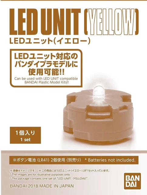 GUNDAM MASTER GRADE Mg Model Kit Led Unit Yellow Bandai EUR 30,70 ...
