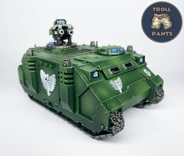 WARHAMMER 40K - Dark Angel Razorback Rhino - Space Marines Tank ...