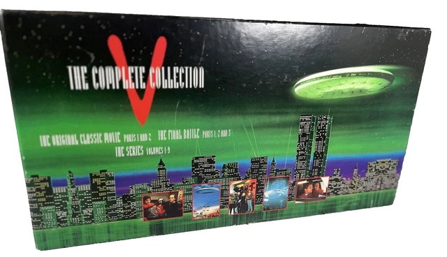 V - The Complete Collection VHS Vintage 1980’s TV Ultra Rare Box set £ ...