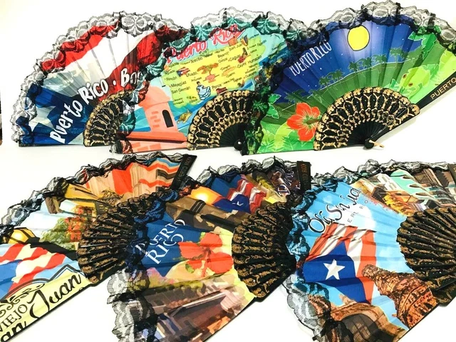 NEW PUERTO RICO Rican Boricua Symbols Old San Juan Images Colorful Hand ...