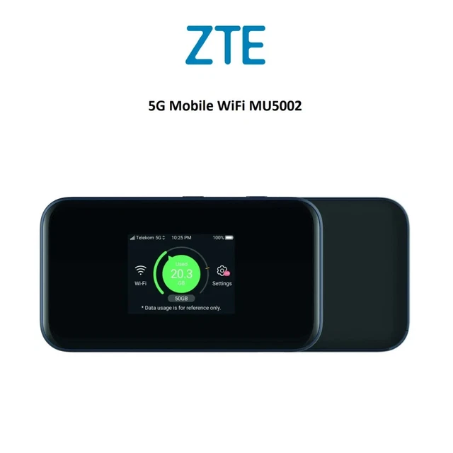ZTE 5G MOBILE Wifi MU5002 router Wifi6 4500 mAH batteria modem MiFi ...