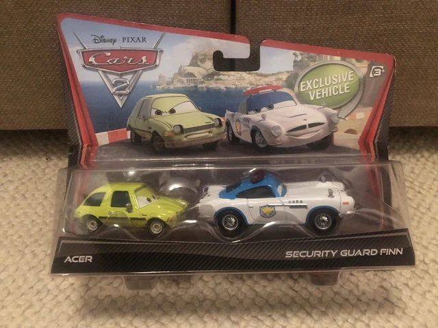 DISNEY PIXAR CARS Diecast Mattel Security Guard Finn And Acer £29.99 ...