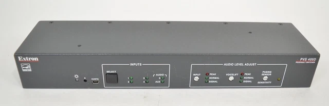 EXTRON PVS 405D Digital PoleVault Switcher No PSU $149.72 - PicClick AU
