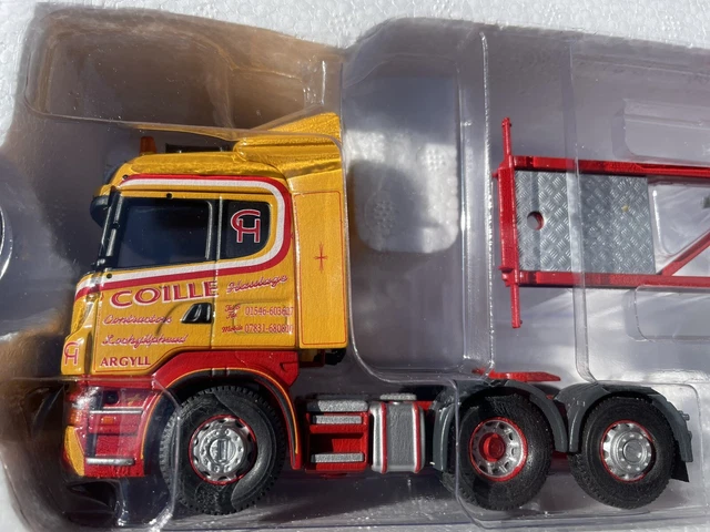 CORGI MODERN TRUCK Heavy CC13766 Scania R log trailer coilLe haulage ...
