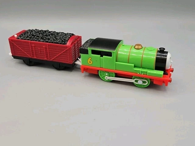 THOMAS & FRIENDS Talking 'PERCY' Trackmaster Train Locomotive 2009 ...