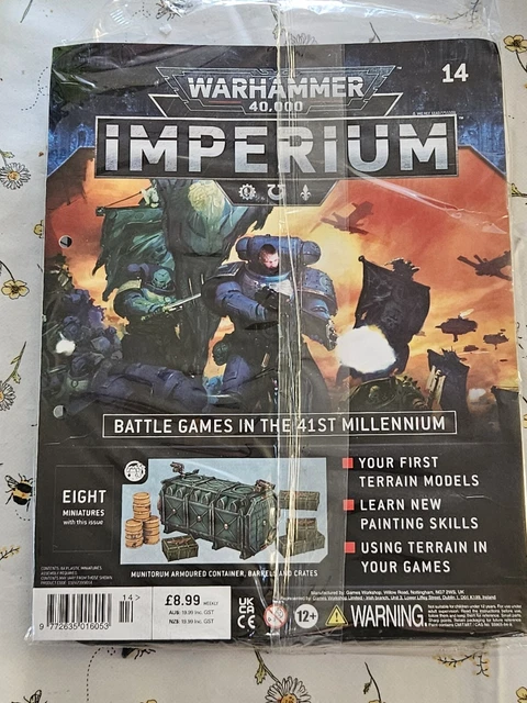 WARHAMMER 40K IMPERIUM Issue #14 With the Munitorum Armoured Container ...